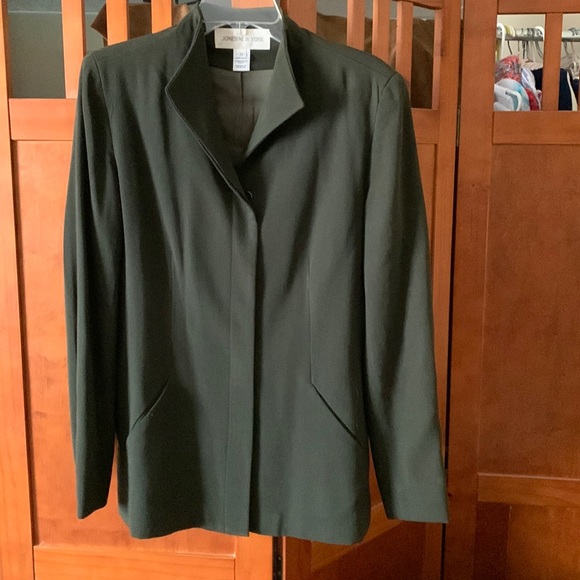 Jones New York | Jackets & Coats | Fully Lined 0 Worsted Wool Crepe ...